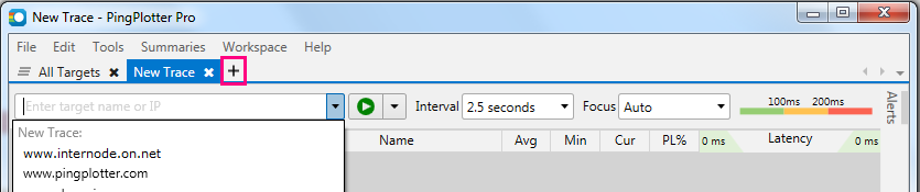 Internode :: Support :: How to run a ping and traceroute using PingPlotter