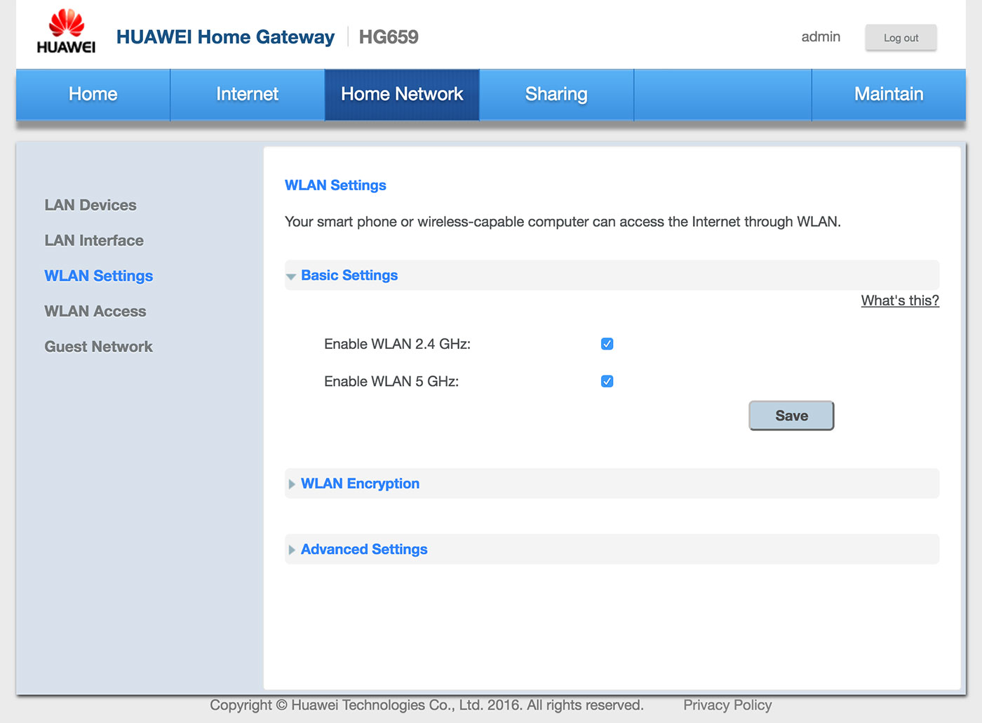 Internode :: Support :: Guides :: Wireless Guides :: Huawei HG659
